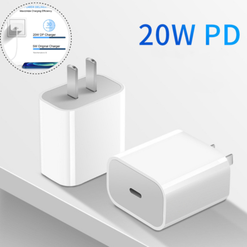 1/20X Lot Fast Wall Charger 20W PD USB-C Power Adapter For iPhone iPad ...