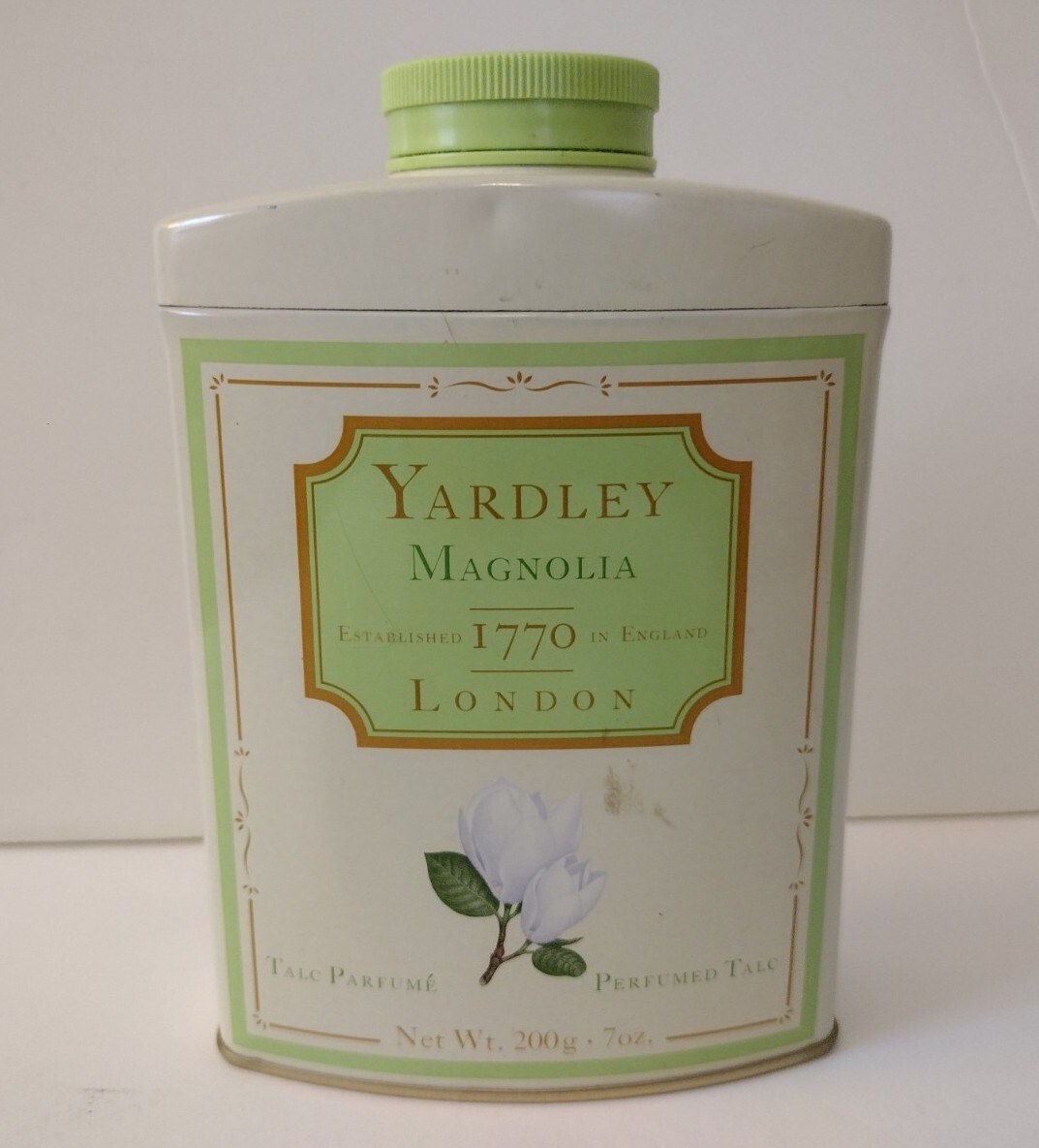 Very Rare Yardley Magnolia Perfumed Talc Powder in Original Tin | eBay