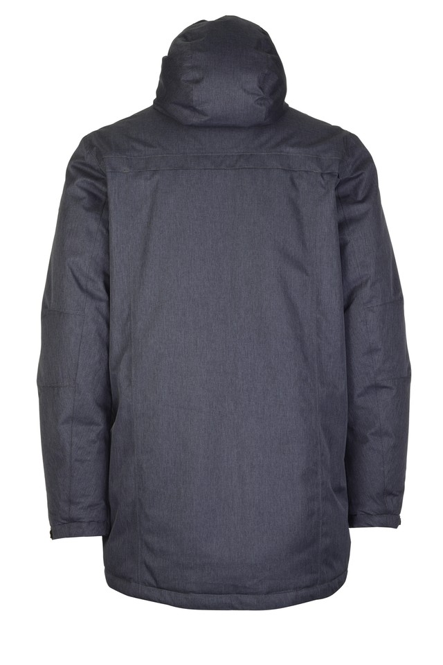 Killtec Men's Parka Jacket Rikard Grey Windproof Water-Resistant ...