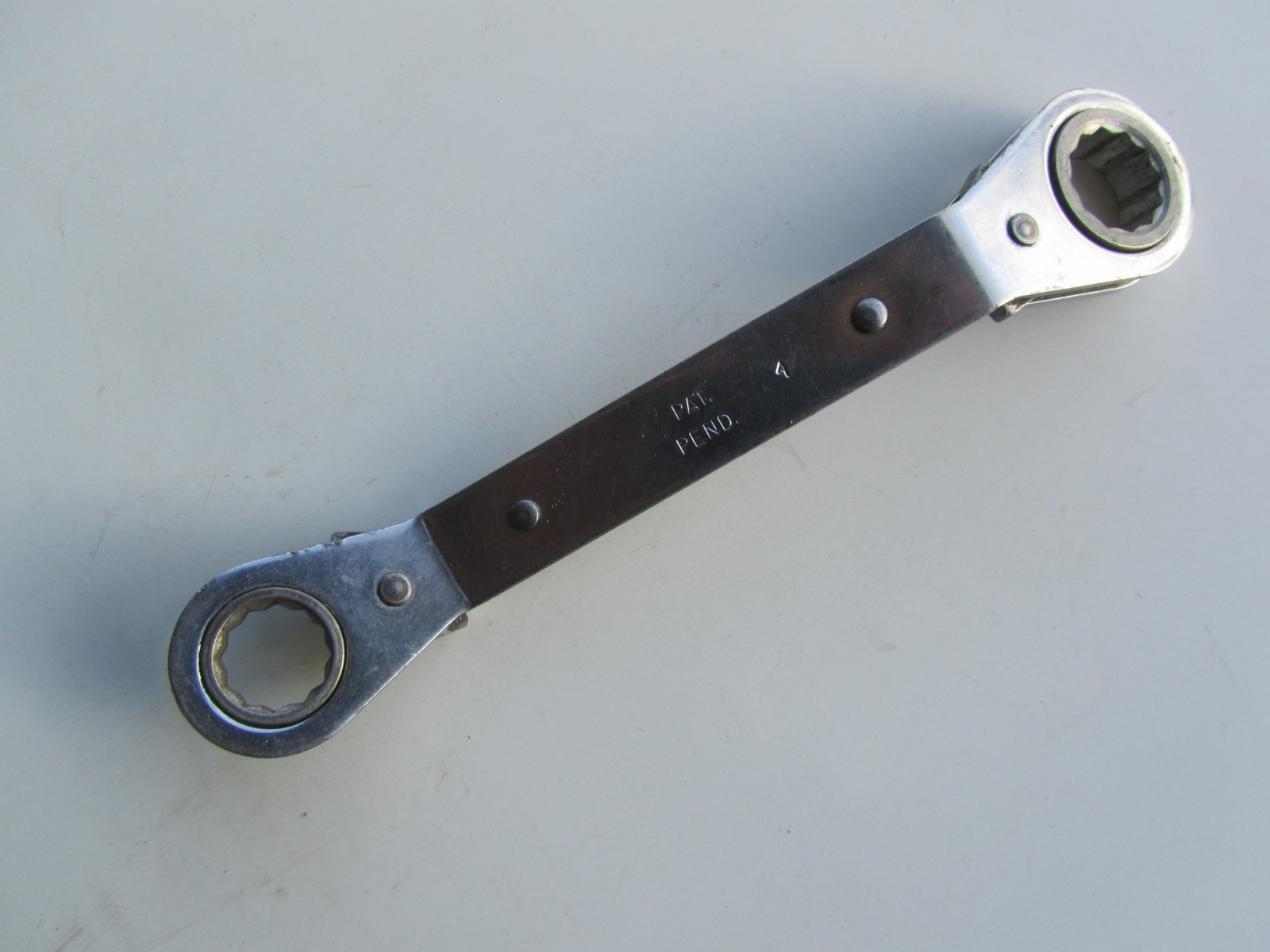 Vintage Ritchie Engr.Co.Inc. USA 5/8"/11/16" Ratchet Wrench 60636 | eBay