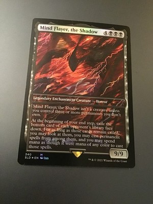 MTG Secret Lair x Stranger Things #340 Mind Flayer, the Shadow Foil | eBay
