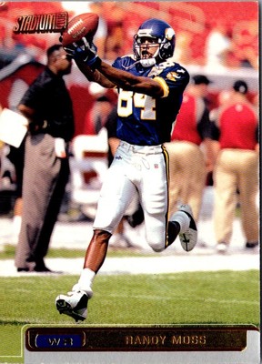 2001 Stadium Club Randy Moss #97 Minnesota Vikings Football Card | eBay