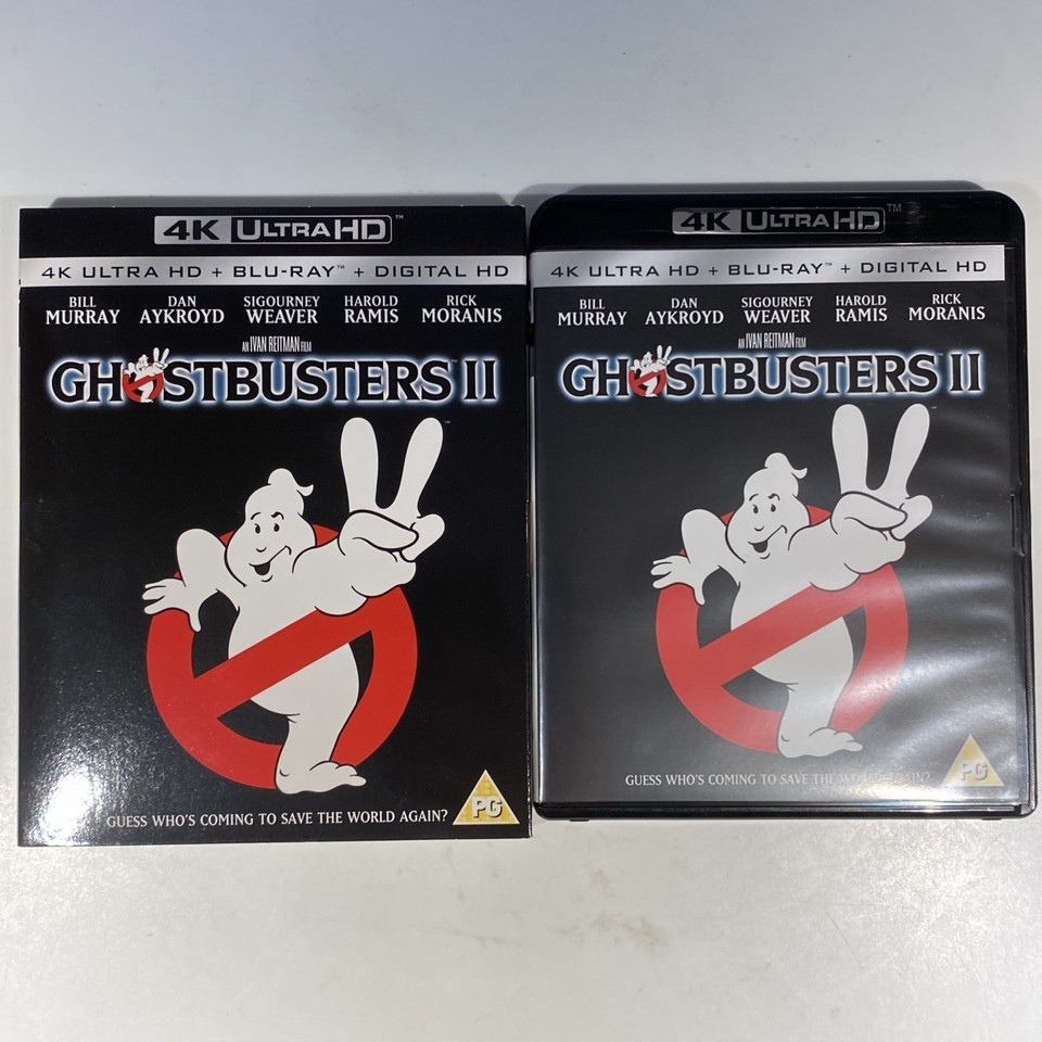Exclusive Ghostbusters 7 Disc Box Set Collection 4K Ultra HD+Blu-Ray ...