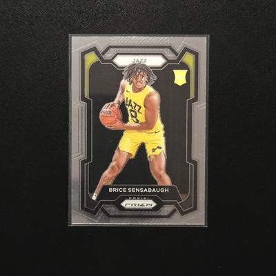 2023-24 Panini Prizm Basketball Brice Sensabaugh-#177 RC Base. Utah ...