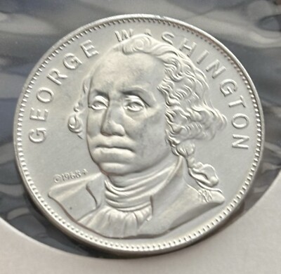 George Washington Shells Famous Facts And Faces Token | eBay