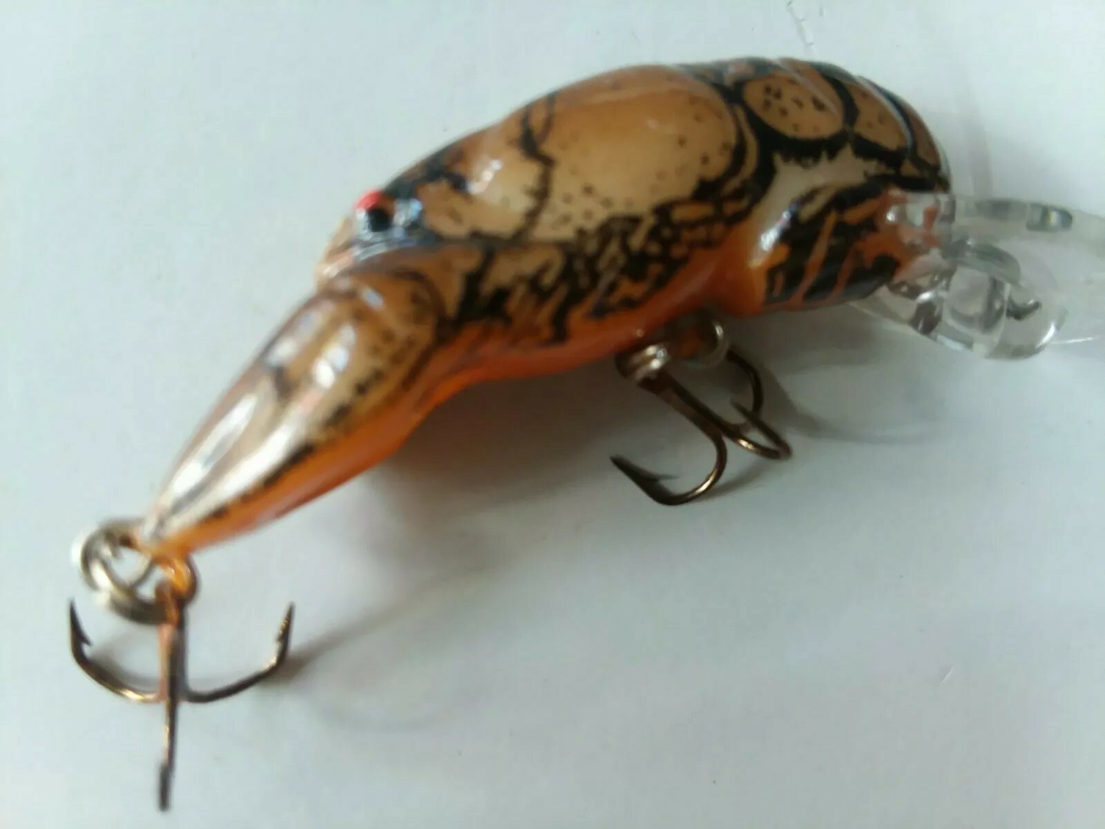 New Rebel D7760 Deep Teeny Wee Natural Crawfish Floater/Diver Lure 1 1/ ...