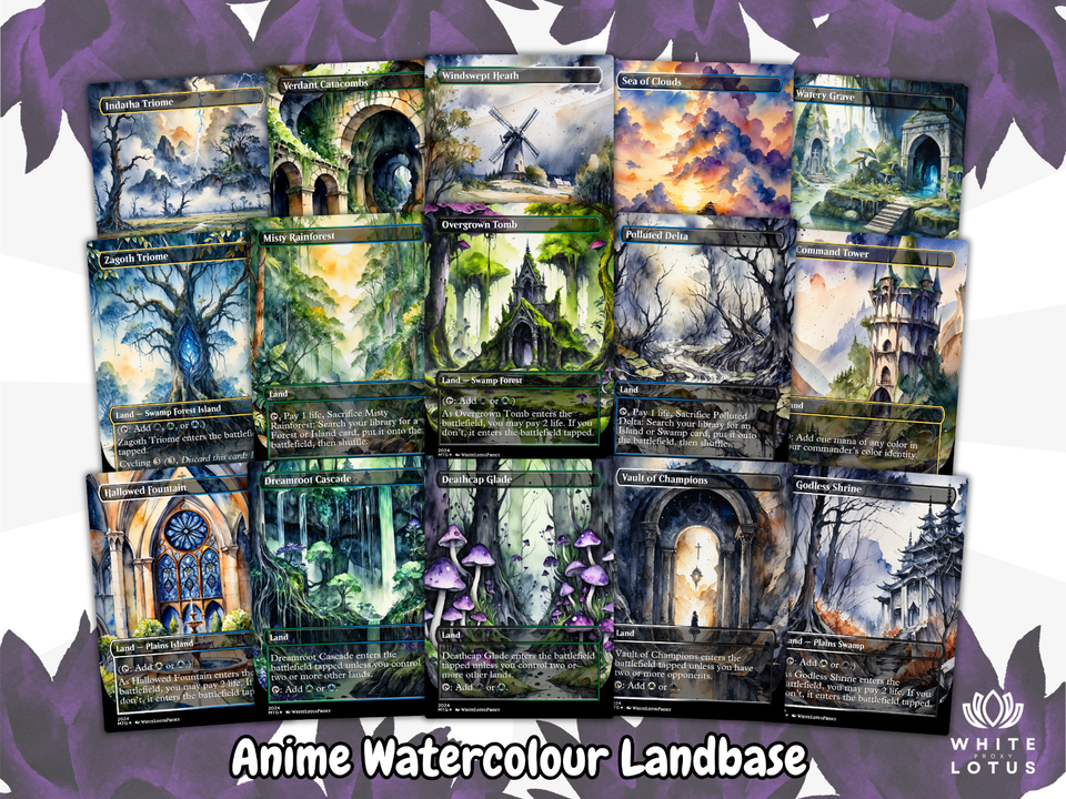 Atraxa INFECT Commander Deck MTG EDH Anime Style Waifu Proxy Deck | eBay