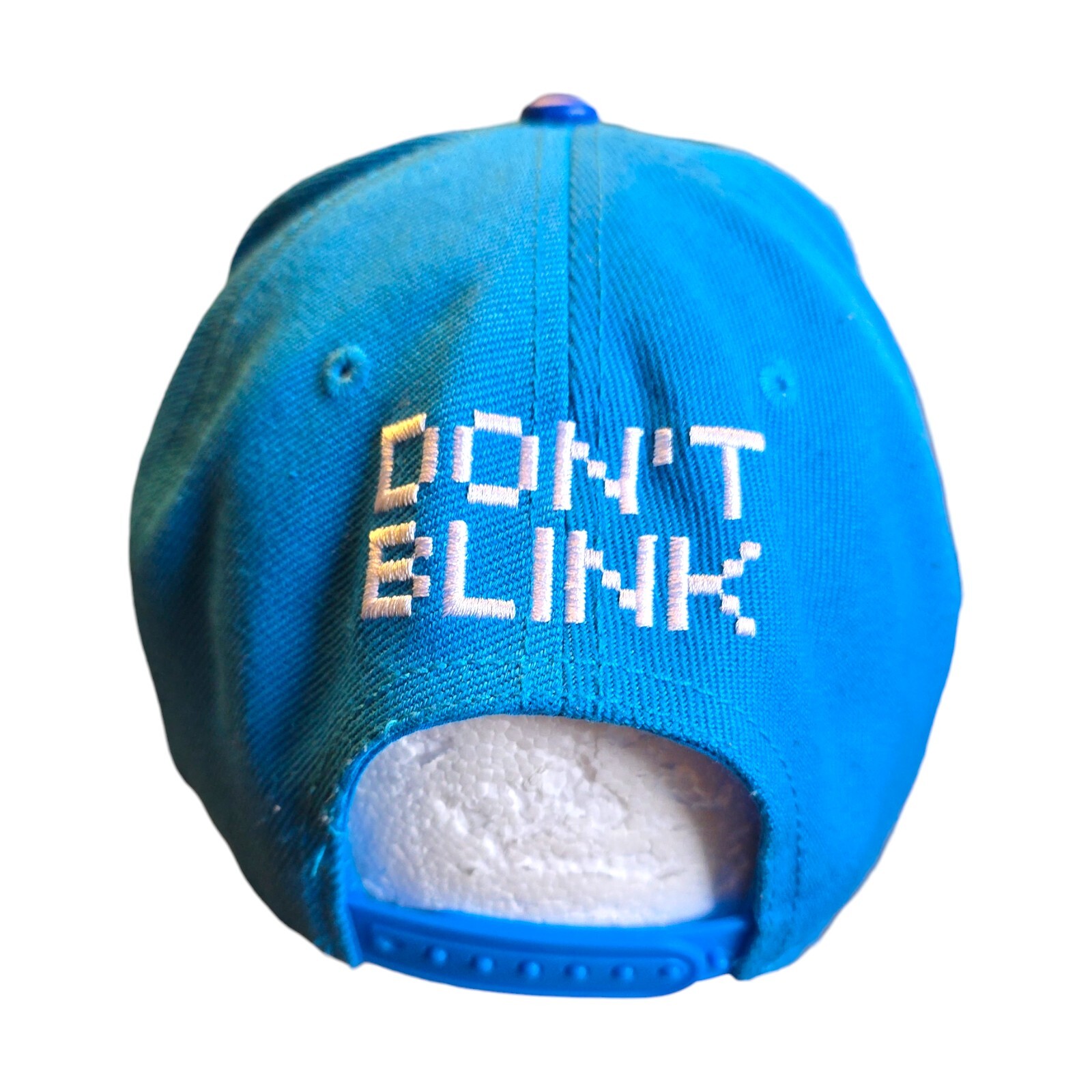 Sega Sonic The Hedgehog Hat Cap 8-Bit Pixel Don't Blink Snapback ...