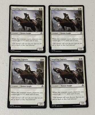 Magic: The Gathering TCG Innistrad Remastered Inspiring Captain x4 | eBay