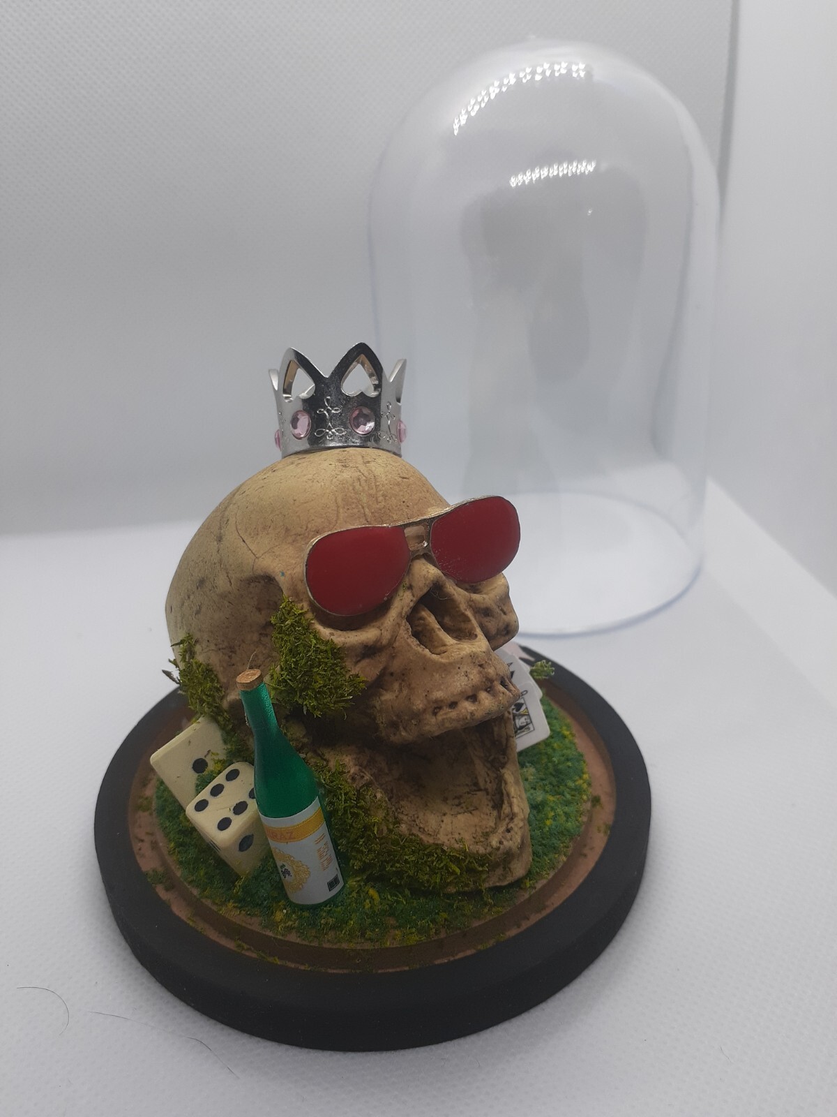 Gambler's Lucky Skull/ Hand Made By Bronx Artist Sculptor OOAK | eBay