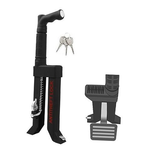 Brake Pedal Lock, Anti Theft Car Device Clutch Lock, Multifunctional ...