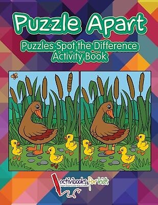 Puzzle Apart: Puzzles Spot the Difference Activity Book For Kids ...
