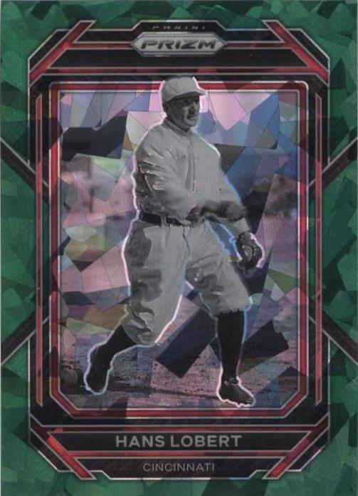 2023 Panini Prizm - Hans Lobert #224 Green Ice Prizm (RC) for sale ...