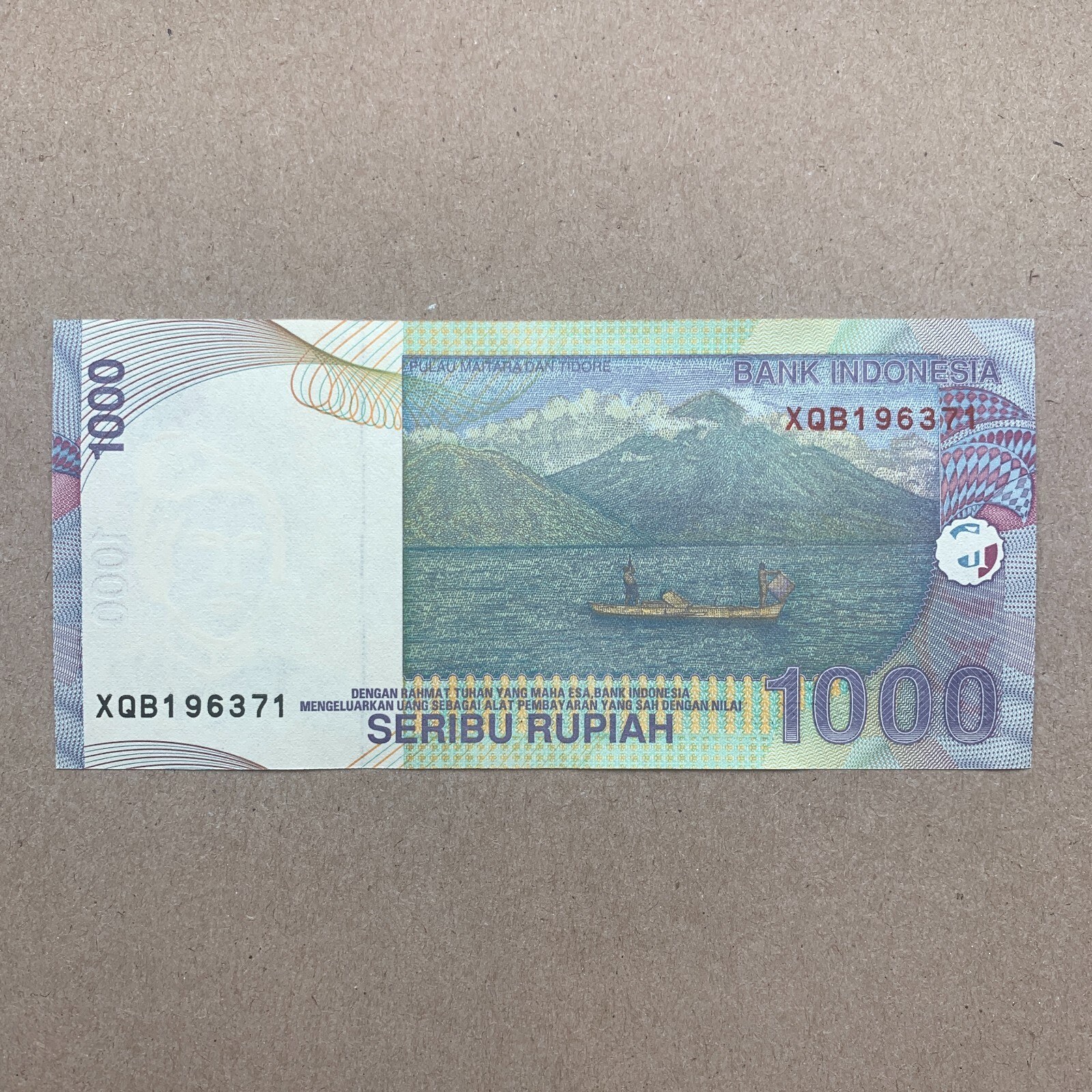 Indonesia 1000 Rupiah Banknote Indonesian Currency Paper Money Bill ...