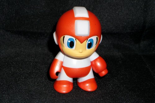 Capcom Kid Robot Orange White Mega Man Crash Bomber Figure | eBay