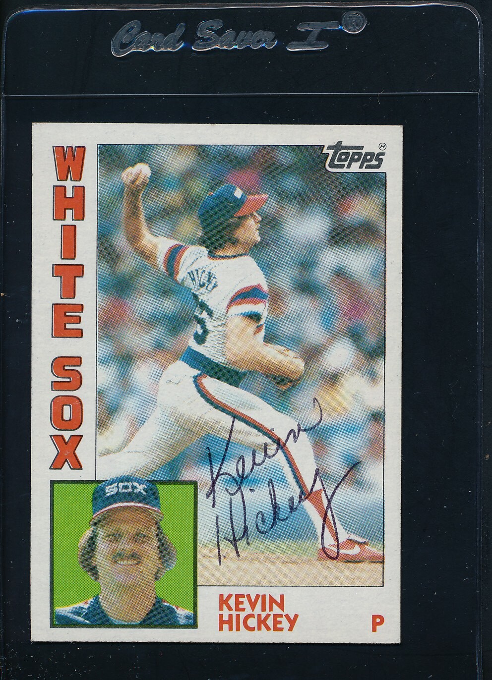 1984 Topps #459 Kevin Hickey White Sox Signed Auto *48747 | eBay