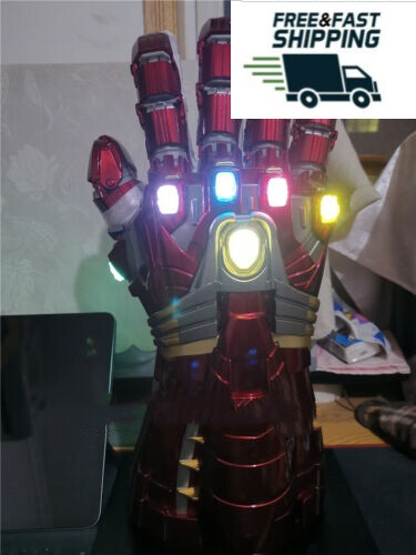 IRON MAN ELECTRONIC INFINITY NANO POWER GAUNTLET Wearable Full metal 1/ ...