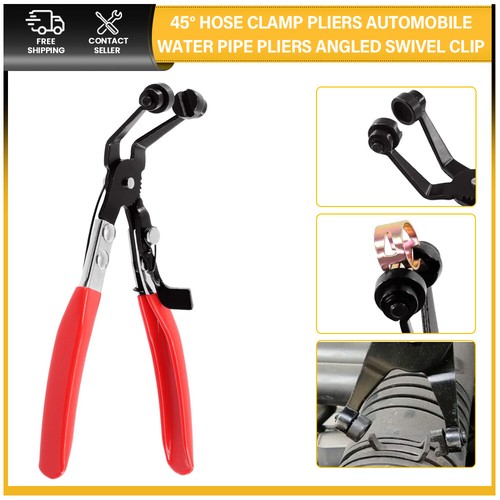 Auto Car Repair 45° Hose Clamp Pliers Water Pipe Removal Tool Fuel ...