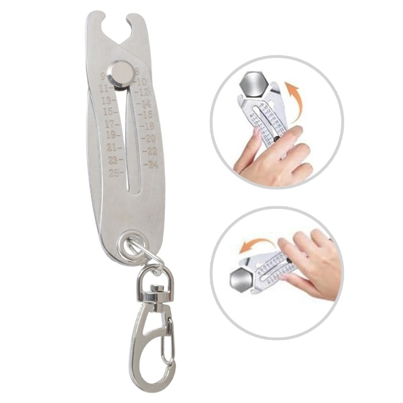 Nut and Bolt Thread Gauge Identifier Verification Tool for Accurate ...