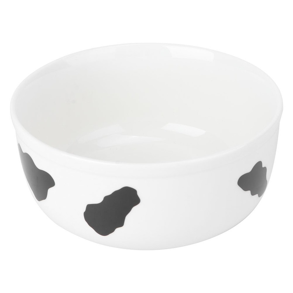 Fruit Bowl Modern Farmhouse Cow and White Bowls Serving | eBay UK