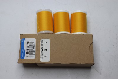 (3-Pk) Coats Dual Duty XP General Purpose Thread Goldenrod 250-yds ...