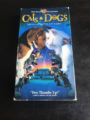 Cats And Dogs (VHS, 2001, ) Children's Comedy Family Film | eBay