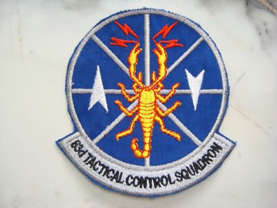 USAF 83rd TACTICAL CONTROL SQUADRON "SCORPION" PATCH | eBay