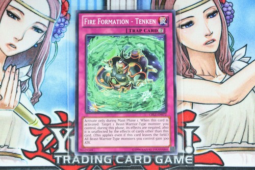 YuGiOh Trap Card Fire Formation - Tenken CBLZ-EN072 Unlimited Edition ...