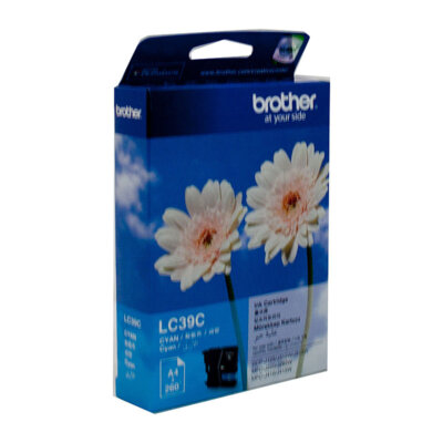 Brother LC-39C Cyan Ink Cartridge - DCP-J125/J315W/J515W MFC-J220/J265W ...