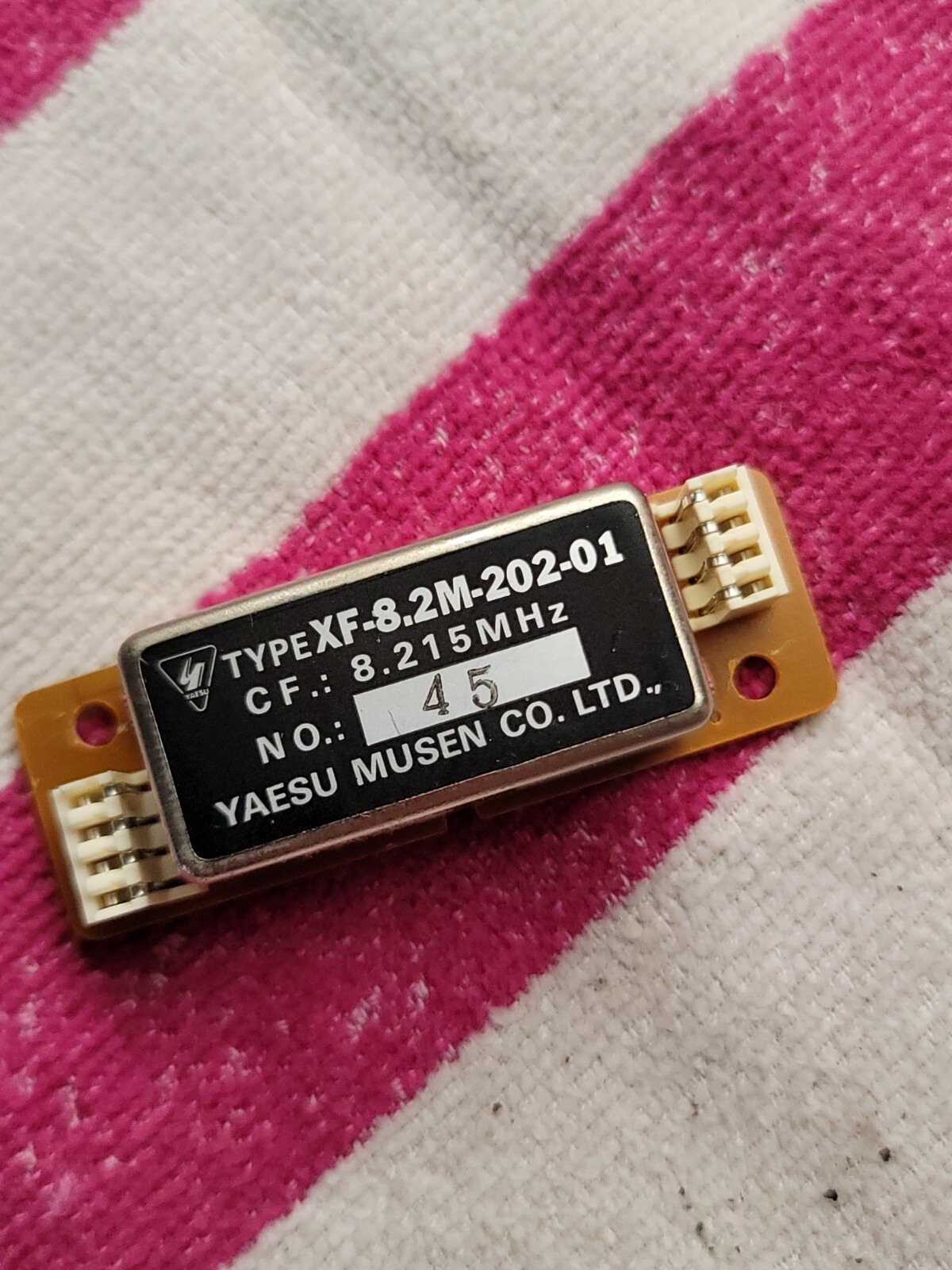 YAESU NARROW SSB FILTER XF 8.2M 202 01 FOR FT 1000 1000MARK V FT 1000D ...