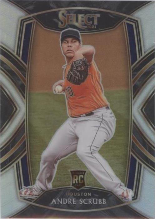 2021 Panini Select - Diamond Level Andre Scrubb #217 Holo Prizm (RC ...