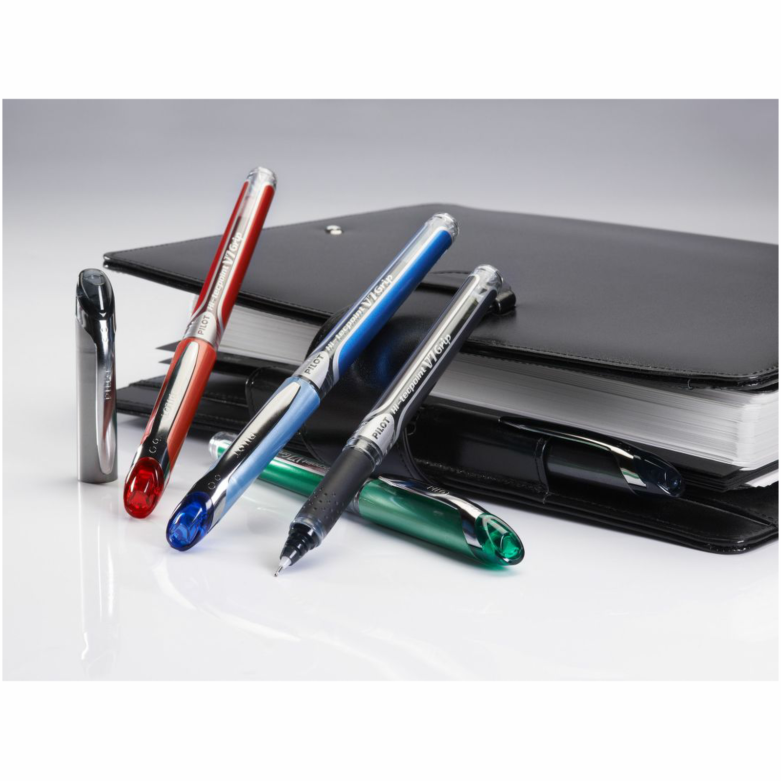 Pilot V7 Grip Hi-Tecpoint Liquid Ink Rollerball Pen BXGPN-V7 Medium 0 ...