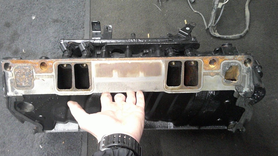 Mercruiser OEM 350 Mag MIE, MPI intake manifold assembly 8M0083536 ...