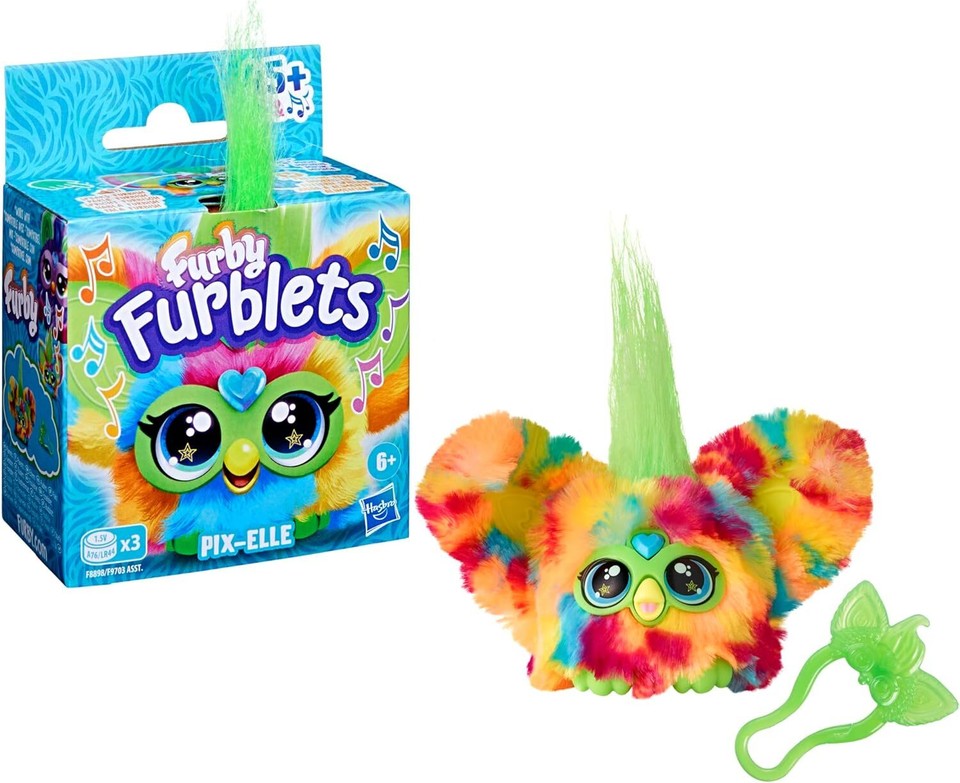Furby Furblets Mini Friends 6 Choices 45+ Sounds + Music & Furbish ...