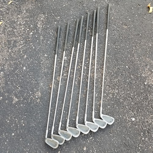 Wilson Dyna-Power Oversized Golf Clubs Irons set 3 4 5 6 7 8 9 PW | eBay