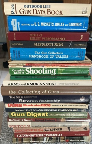 Lot Of 21 Gun Books hardcover paperback | eBay