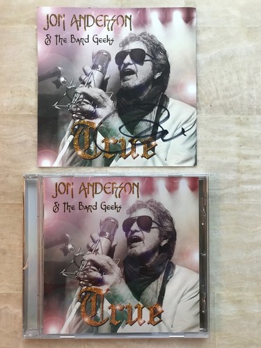 Jon Anderson & The Band Geeks True SIGNED COPY AUTOGRAPHED New Unopened ...