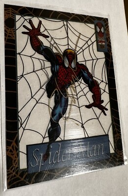 1994 Marvel Fleer Spider-Man Lmtd Clear Card Signed By Randy Emberlin ...