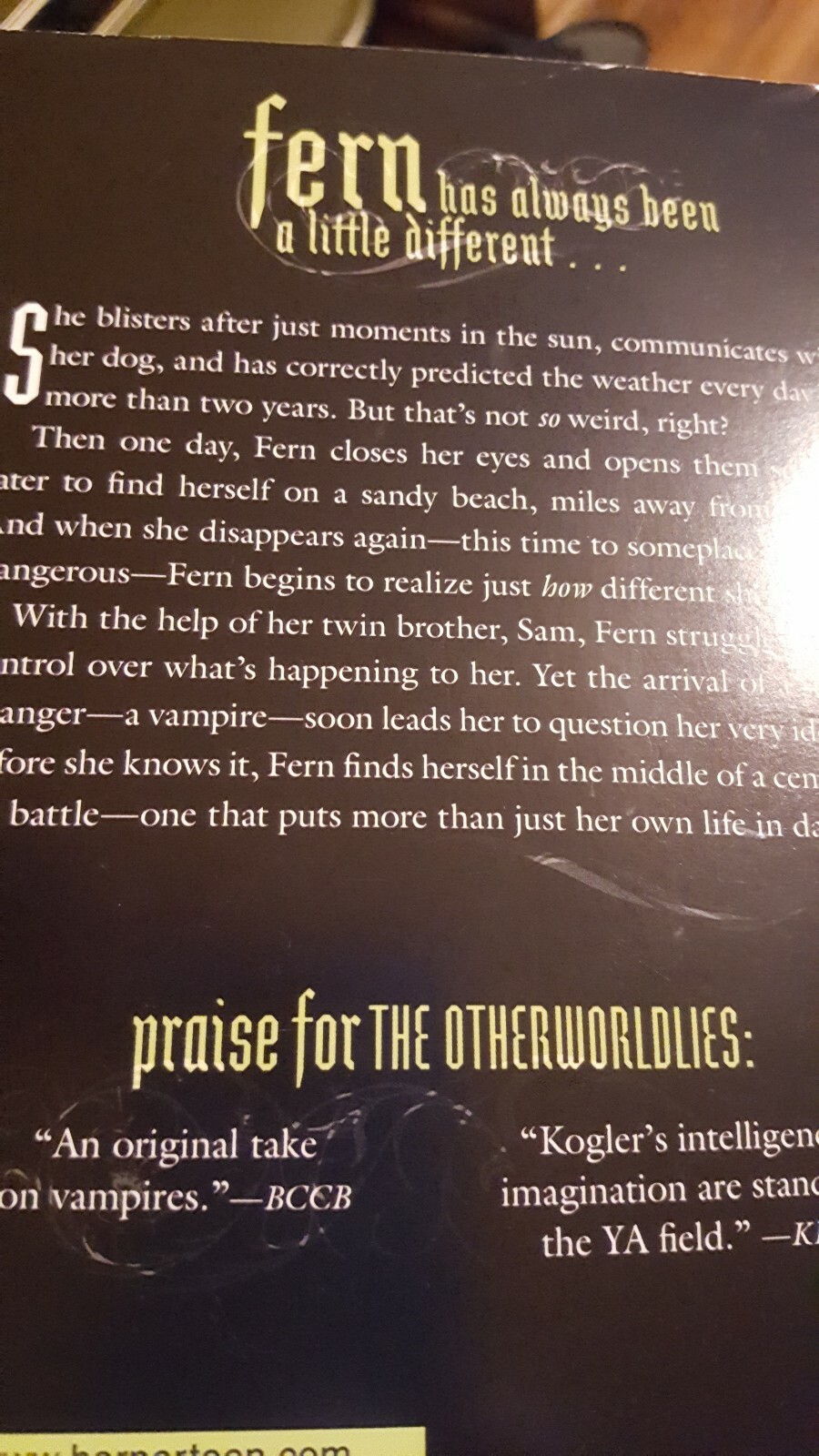 THE OTHERWORLDLIES BY JENNIFER A. KOGLER/JENNIFER ANN KOGLER~ PB ...