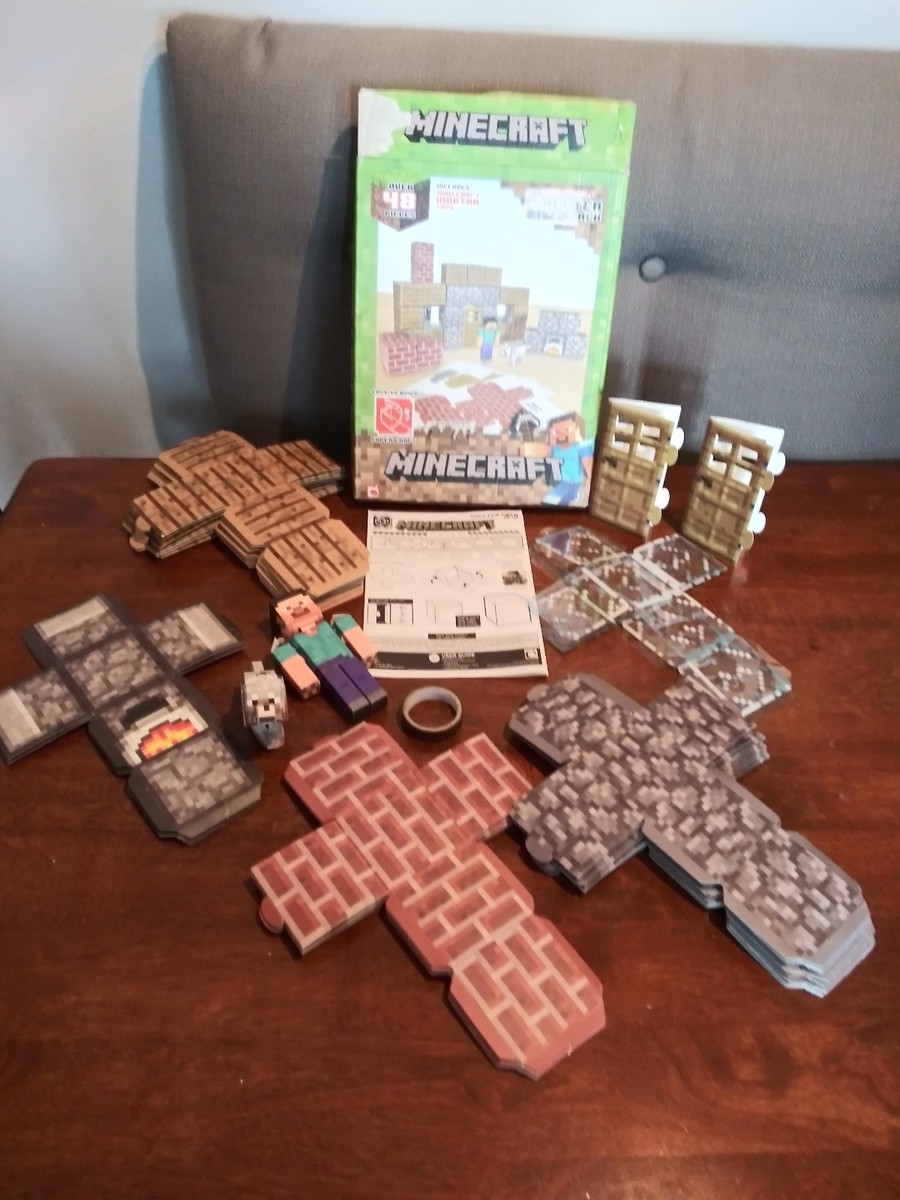 Minecraft Papercraft Pack Shelter Minecraft Overworld Utility Pack,