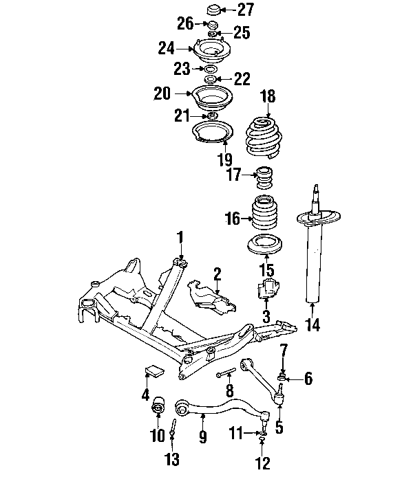 BMW 31106774714 GENUINE OEM GUIDE SUPPORT LOCK NUT | eBay