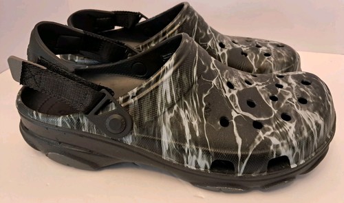 Crocs All-Terrain Mossy Oak Elements Camo Clogs Waterproof Mens Sz 11 ...