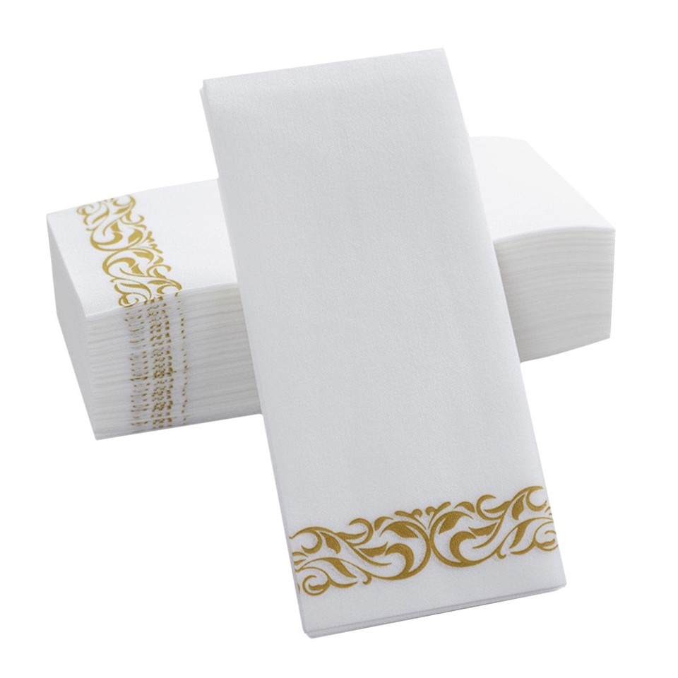 Christmas Paper Napkins Dinner Bathroom Hand Towels Bridal Shower ...