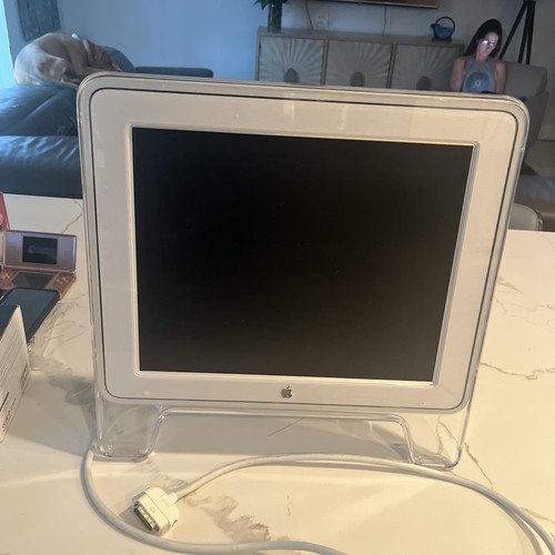 Vintage Apple Computer M7649 17” LCD Studio Display Monitor TESTED ...