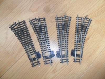 4 x R612 & R613 Steel Points for Hornby OO Gauge - Require Surface ...