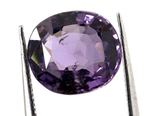 Non Traité 2.12 CT Naturel Spinelle Violet Couleur 8 X 7 MM Coupe Ovale ...