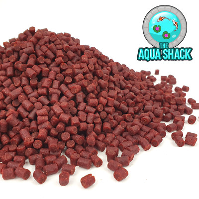 Super Red Shrimp Pellets - 4mm Sinking Cichlid Colour Parrot Oscars ...