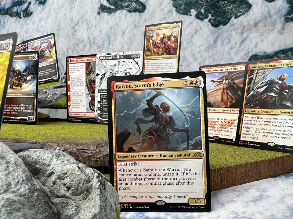 "Isshin, Two Heavens as One" Mardu Samurai - Custom Commander Deck, EDH ...