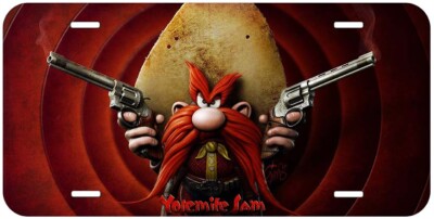 Yosemite Sam Novelty Car License Plate | eBay