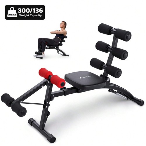 MERACH Ab Machine, Multi-Functional Adjustable Ab Trainer & Exercise ...
